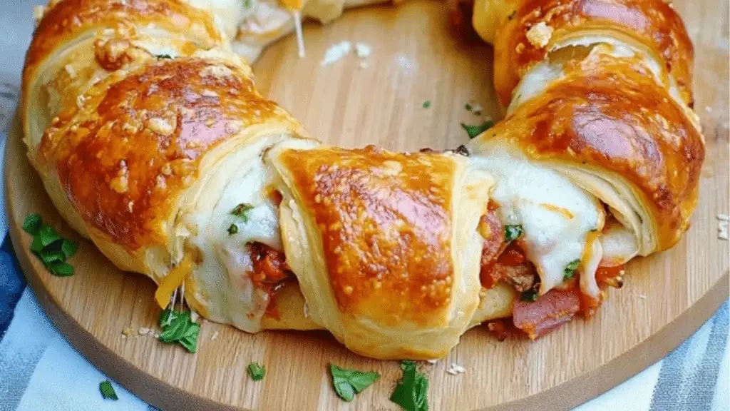 Spicy Italian Crescent Ring - recipe maestro