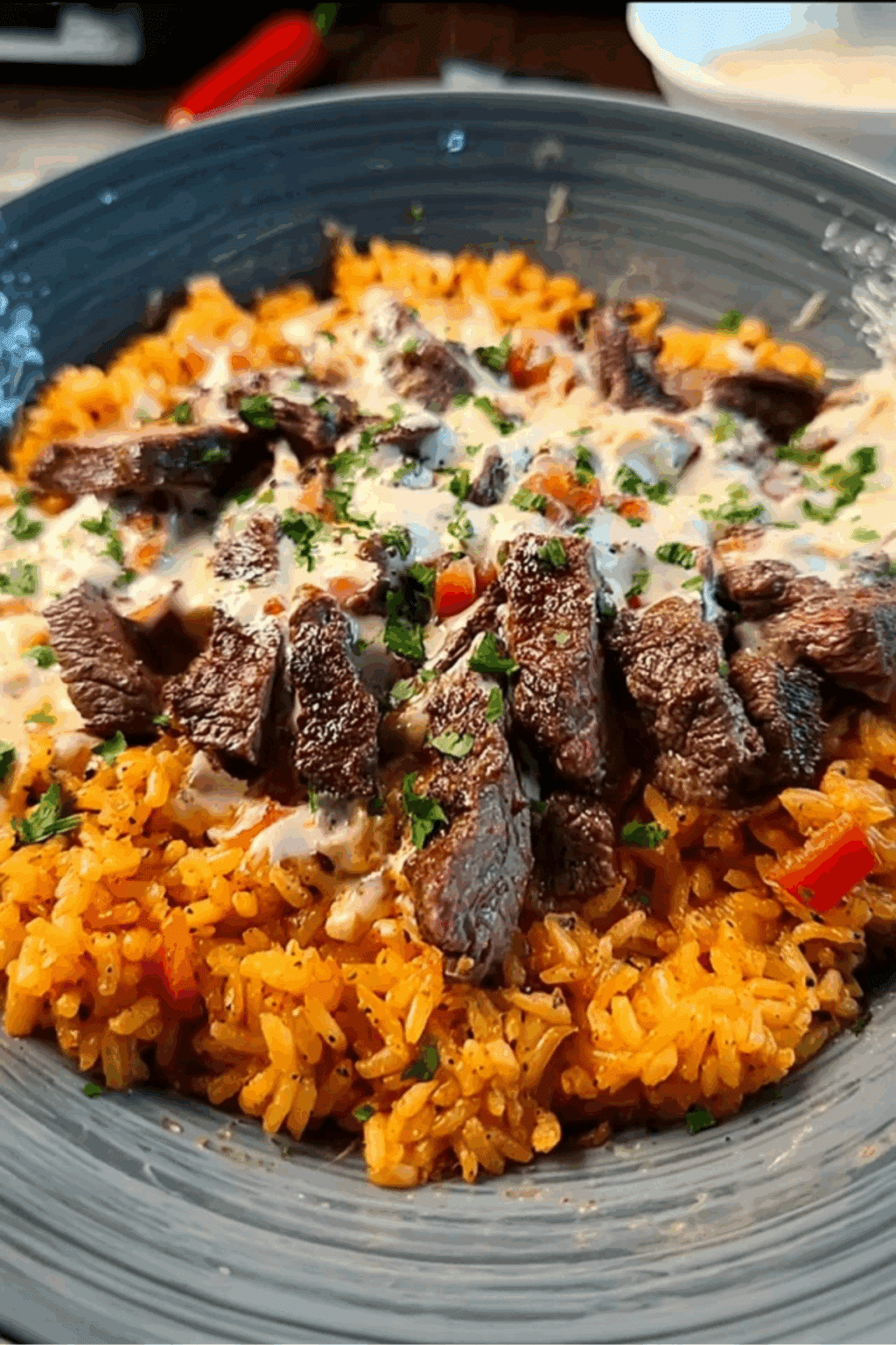 Steak Queso Rice: Easy & Delicious Recipe (No-Bake) - recipe maestro