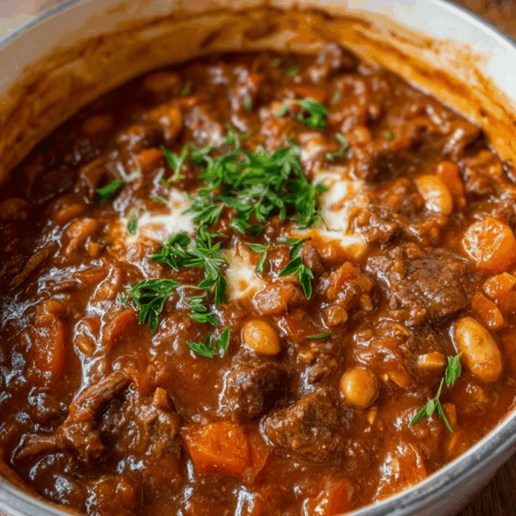 Tuscan Beef Casserole – Easy & Hearty Recipe - recipe maestro