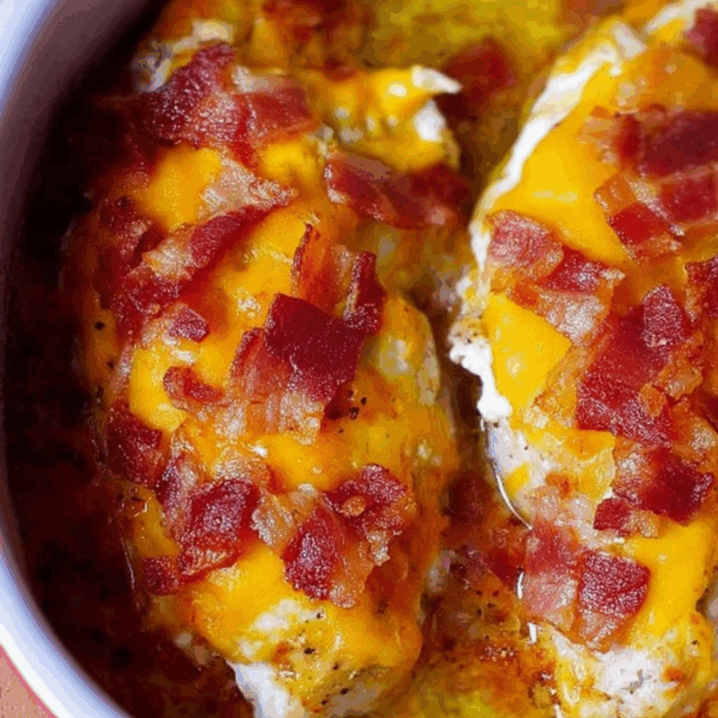 Bacon and Cream Cheese Cheddar Chicken – 30-Minute Recipe - recipe maestro