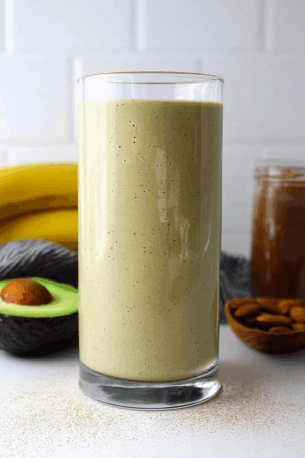Banana Avocado Almond Milk Smoothie – Easy & Healthy Recipe - recipe ...