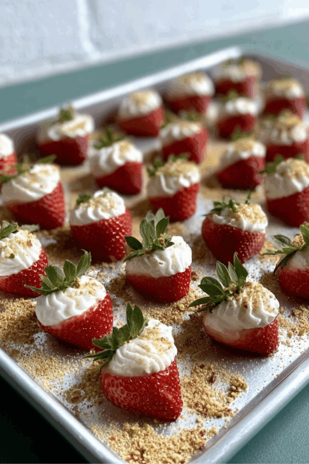 Cheesecake Deviled Strawberries – 5 Easy Steps to Make - recipe maestro