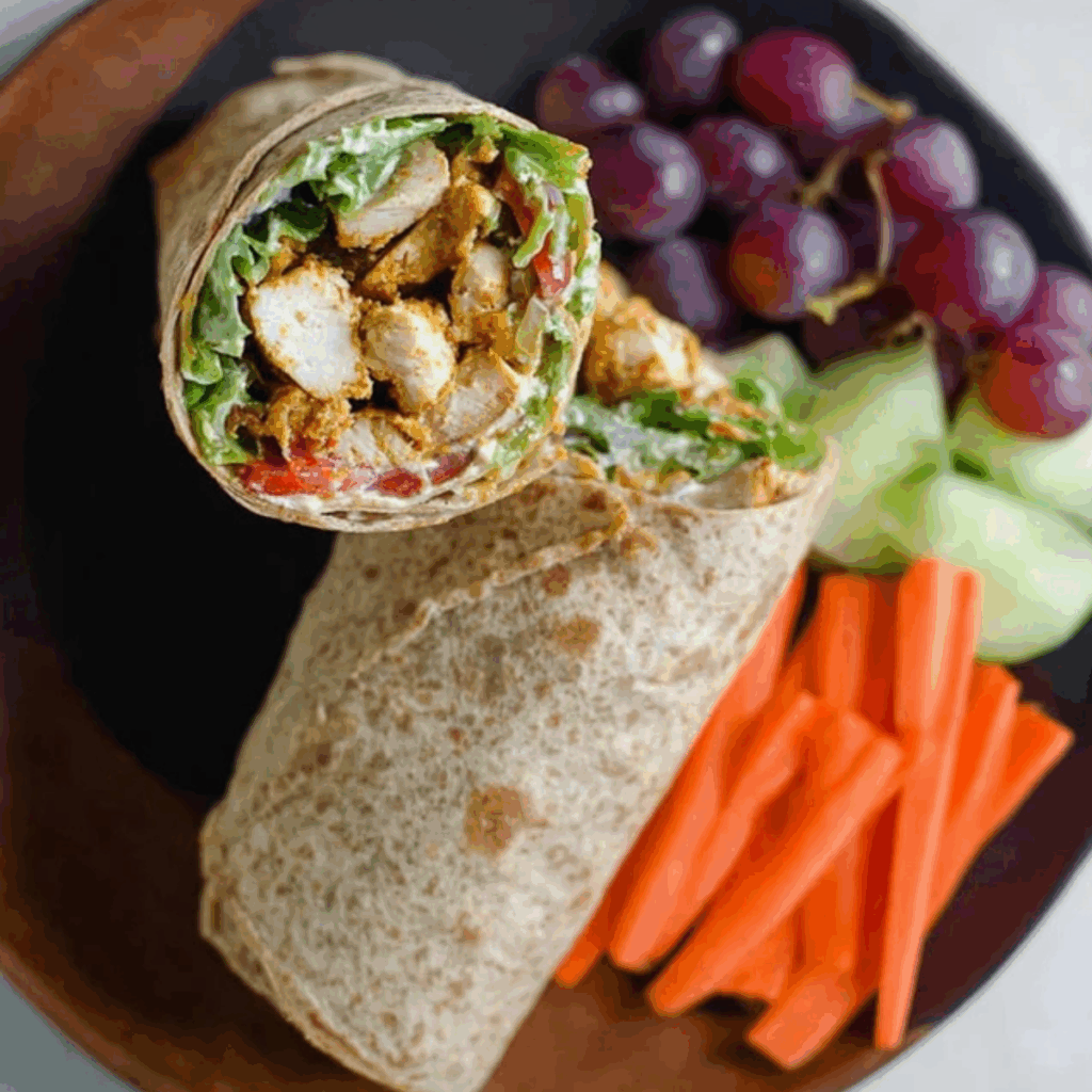 Honey Mustard Chicken Wraps – Quick & Easy Recipe - recipe maestro