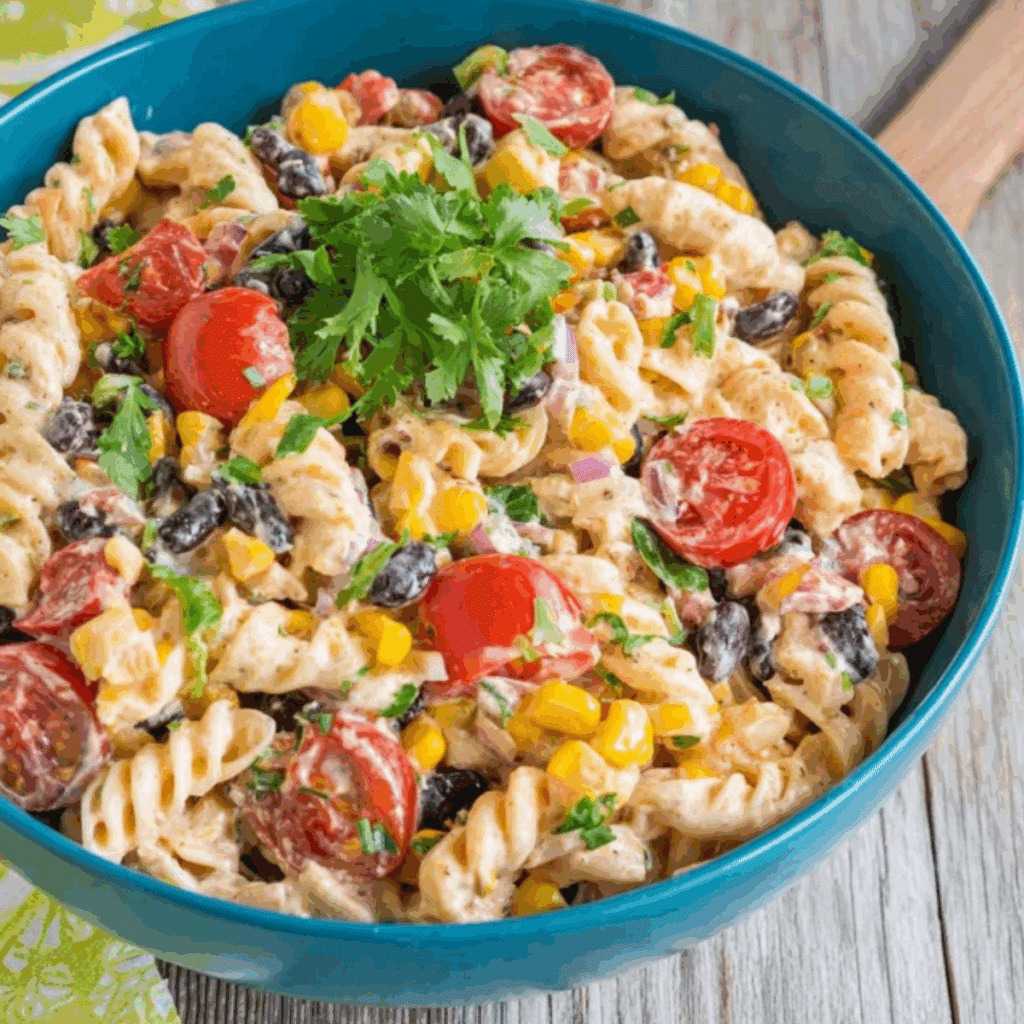 Mexican Pasta Salad – Easy Recipe with 5 Simple Steps - recipe maestro