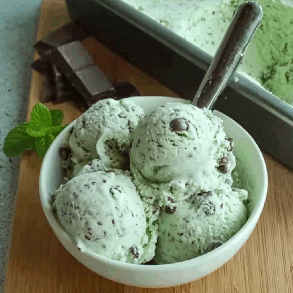 Mint Chocolate Chip Ice Cream – Easy and Delicious Recipe - recipe maestro