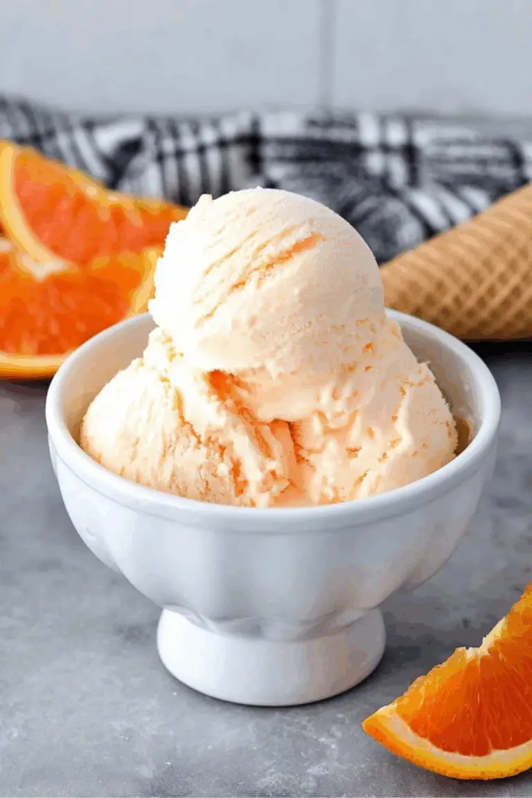 Orange Creamsicle Ice Cream – 5 Simple Steps to Make It - recipe maestro