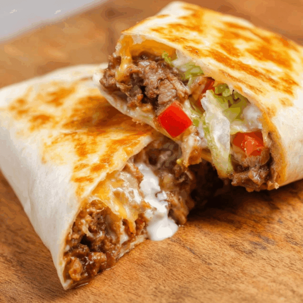 Weight Watchers Cheeseburger Crunch Wrap - Healthy & Easy Recipe ...