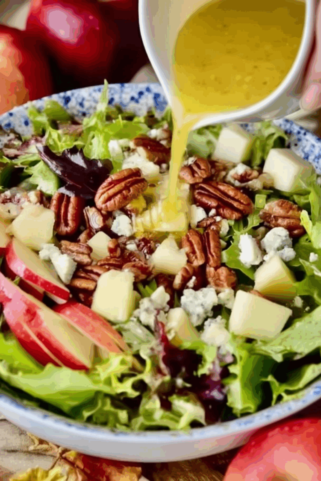 Apple Pecan Fall Salad - 10-Minute Recipe for Fall - recipe maestro
