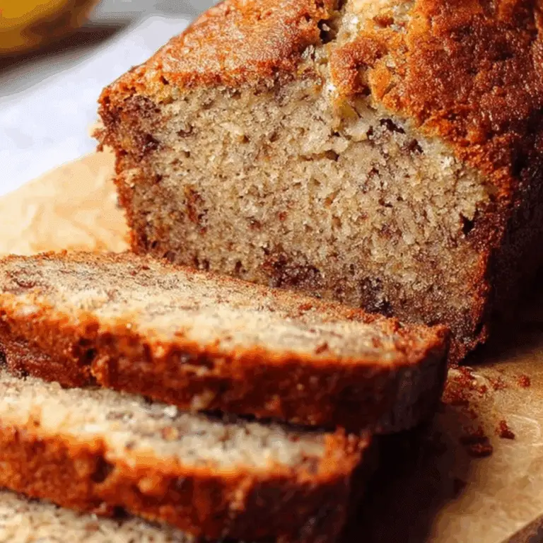 Classic Banana Bread – Easy & Moist Recipe - recipe maestro
