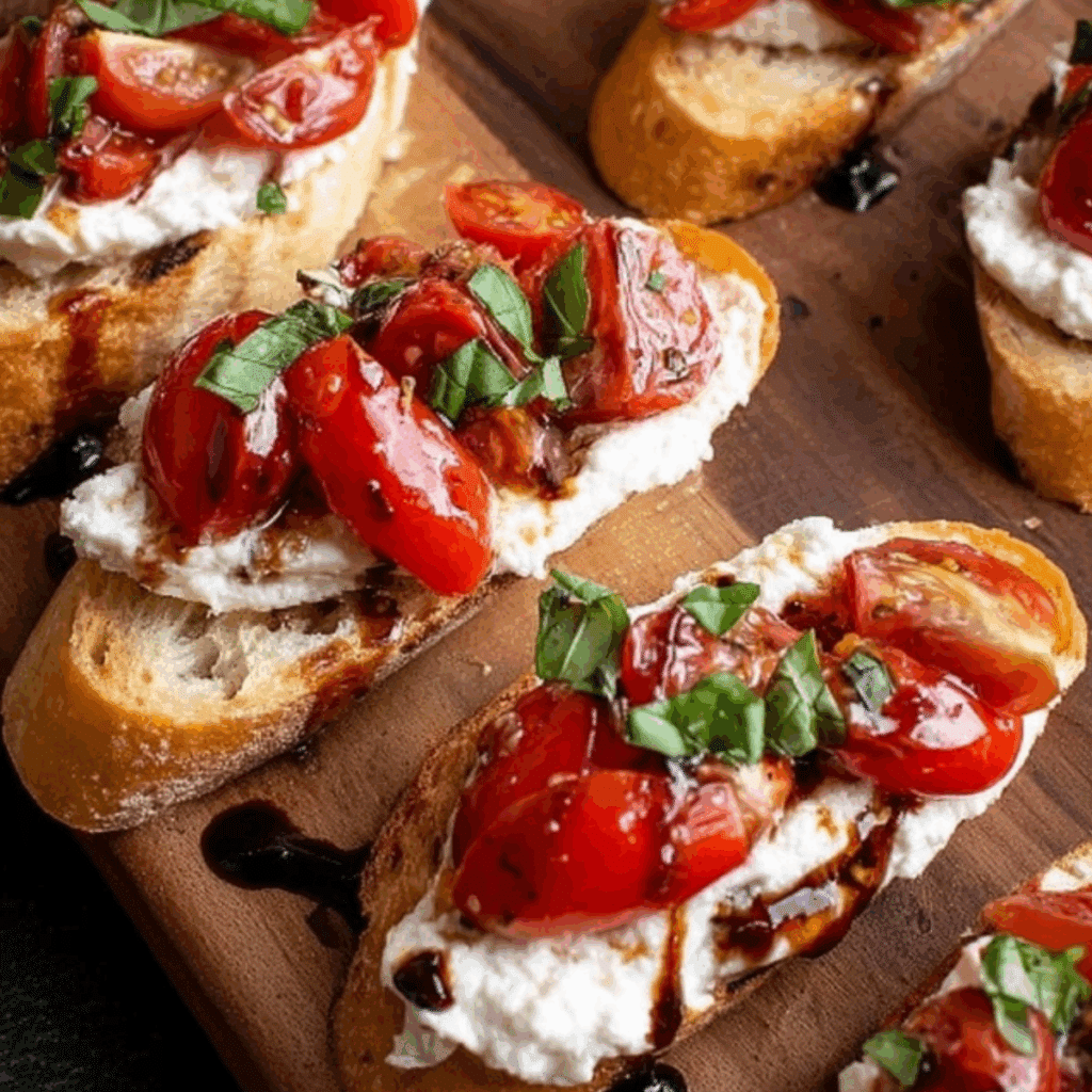 Goat Cheese Bruschetta – Simple & Delicious Recipe - recipe maestro