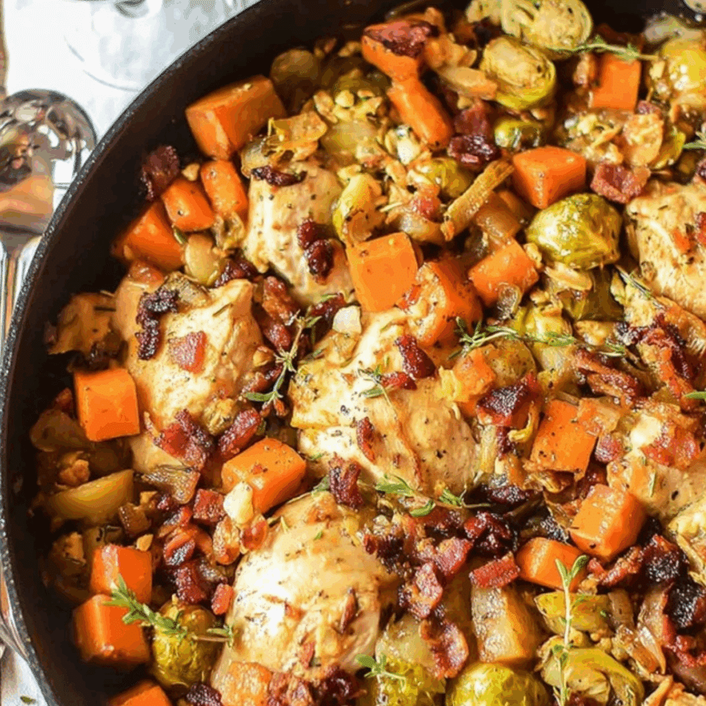 Harvest Chicken Skillet – Easy & Delicious Fall Recipe - recipe maestro