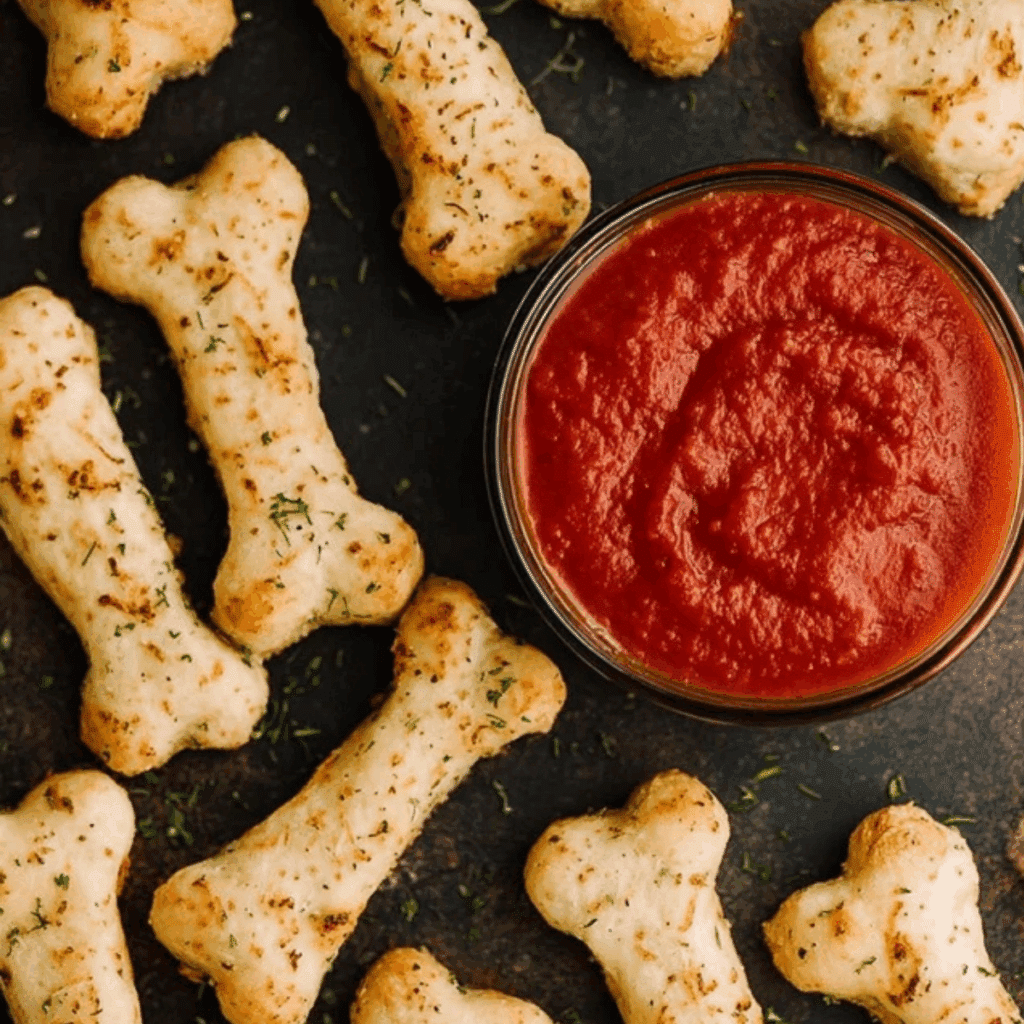 Cheesy Halloween Breadstick Bones: Easy and Spooky Snack - recipe maestro