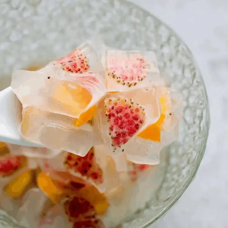 Kanten Fruit Jelly Recipe: A Refreshing & Healthy Japanese Dessert ...
