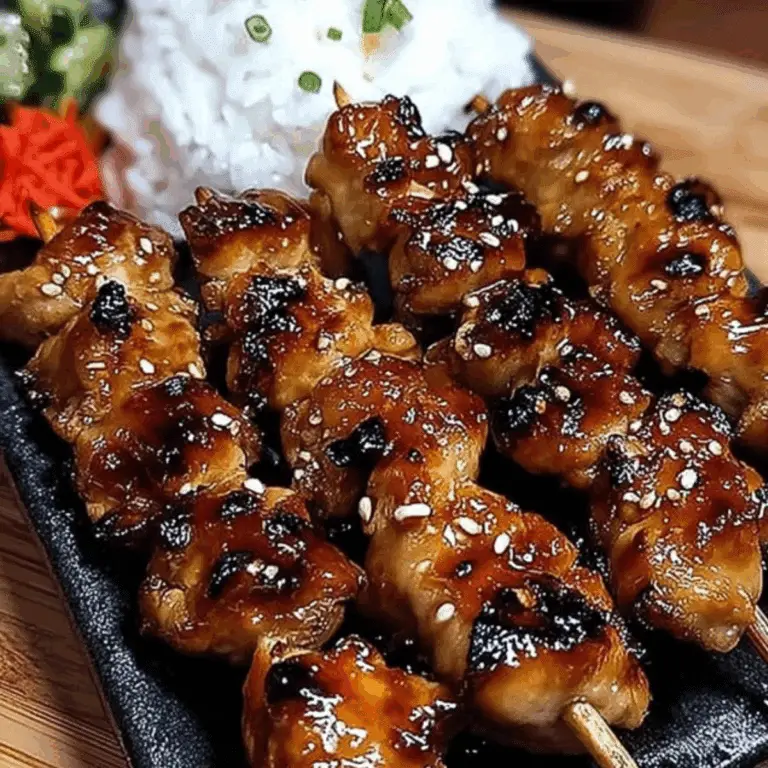 Japanese Chicken Yakitori Recipe – Easy & Delicious Grilled Skewers ...
