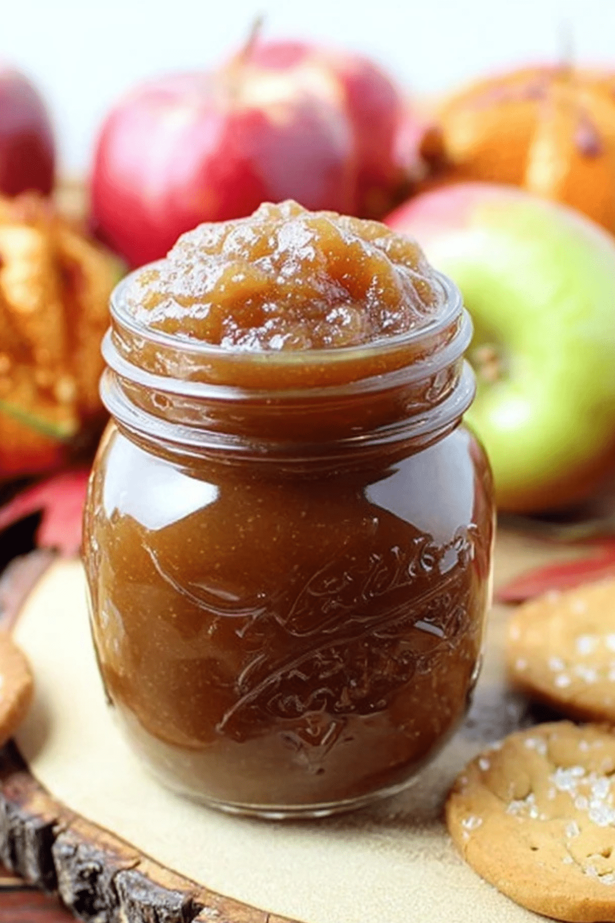 Salted Caramel Apple Butter – Easy Fall Recipe - recipe maestro