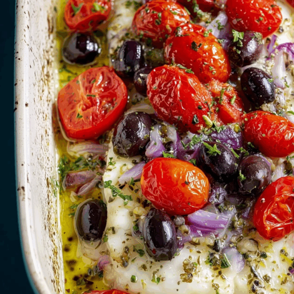 Baked White Fish – Easy Mediterranean Recipe - recipe maestro