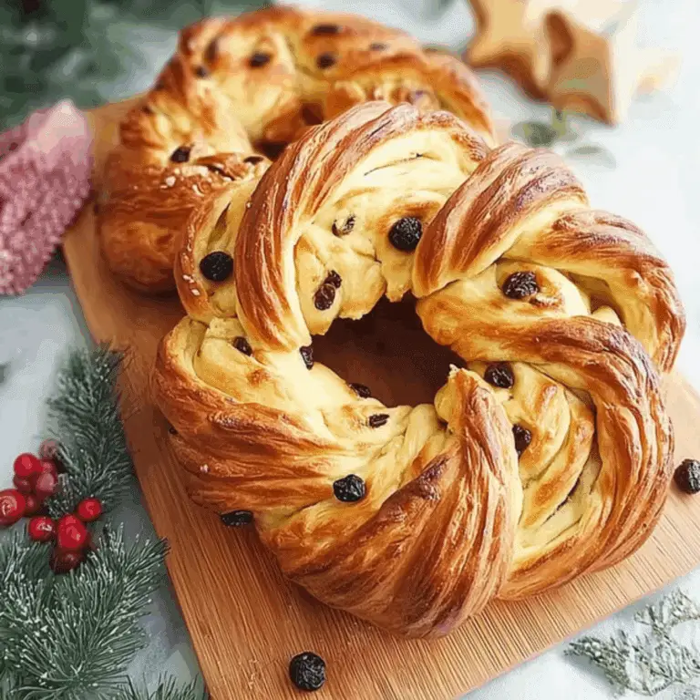 Christmas Wreath Bread – Easy Recipe - recipe maestro