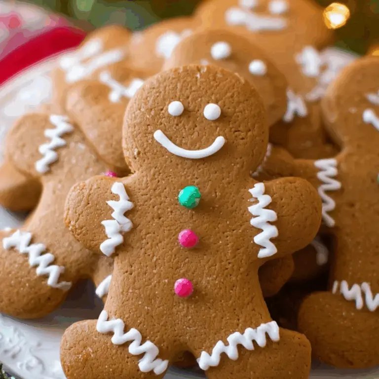 Gingerbread Man Cookies – Soft & Spicy Holiday Treats - recipe maestro