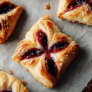 Jam Puff Pastry Tarts – Easy Recipe to Impress - recipe maestro