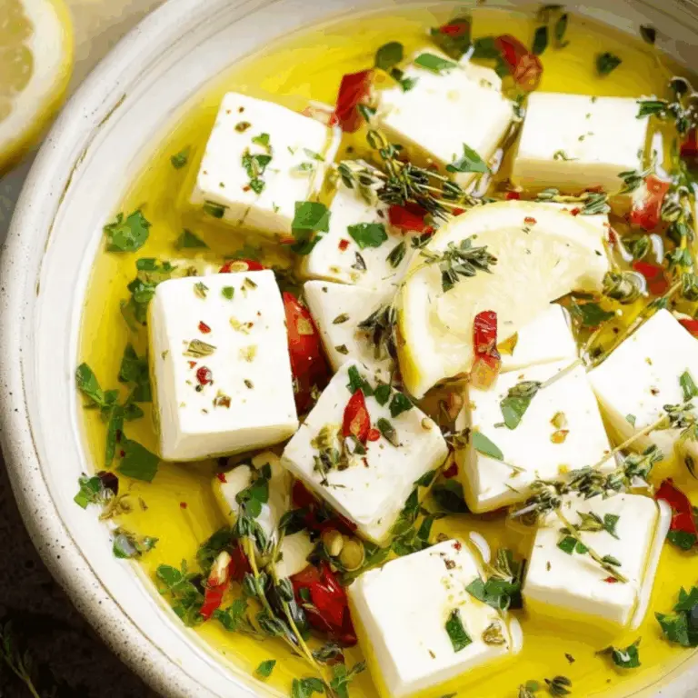 Marinated Feta – Bold Flavor - recipe maestro