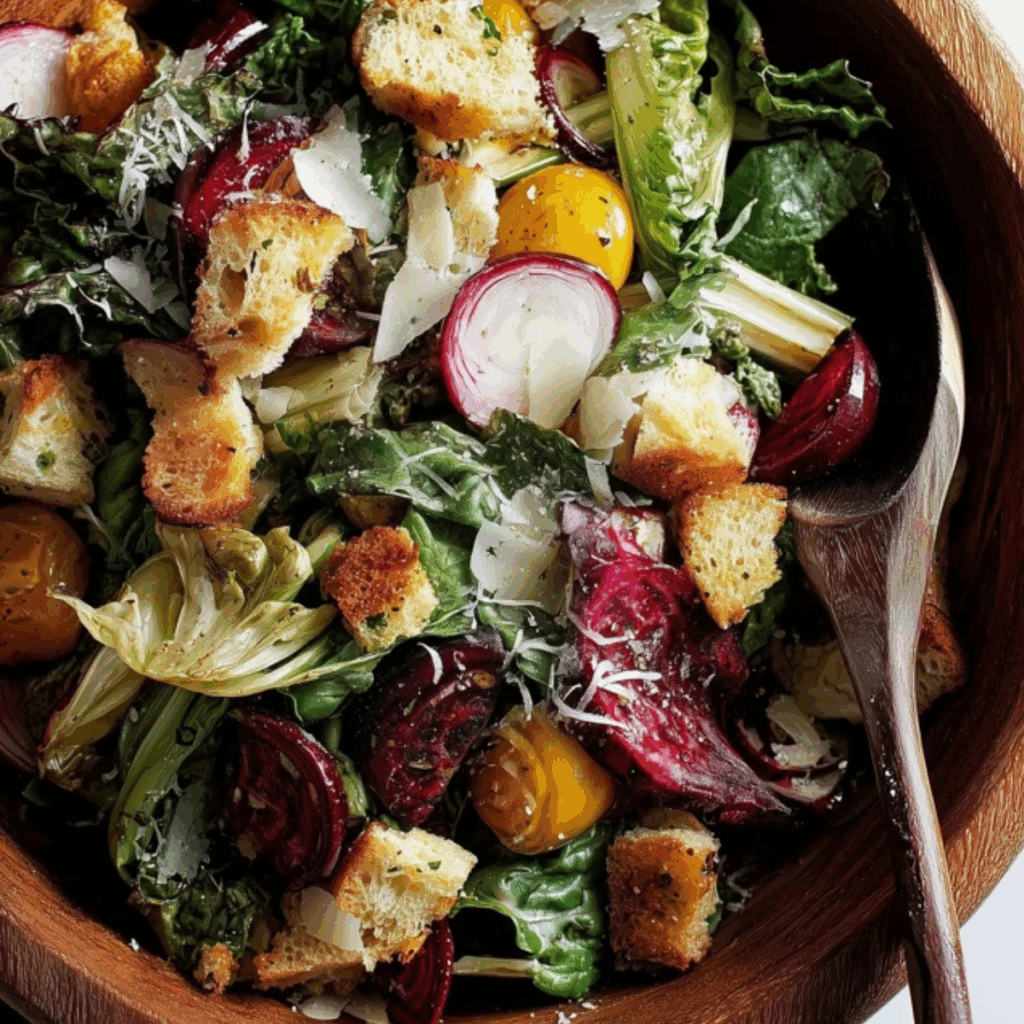 Rustic Winter Salad - Best Winter Crouton Recipe - recipe maestro