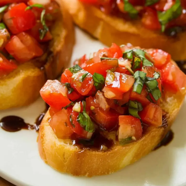 Classic Bruschetta – Best Italian Starter - recipe maestro