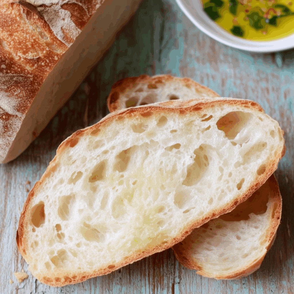 Rustic Italian Crusty Bread Recipe – Easy No-Knead Artisan Loaf ...