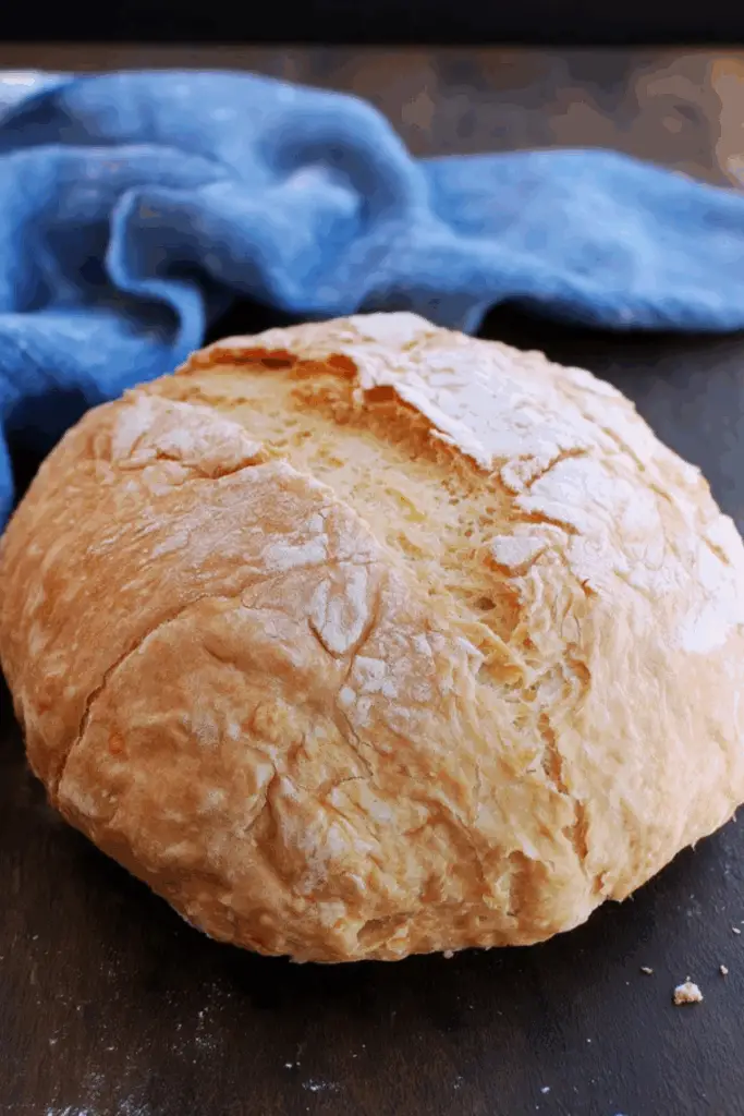 Rustic Italian Crusty Bread Recipe – Easy No-Knead Artisan Loaf ...