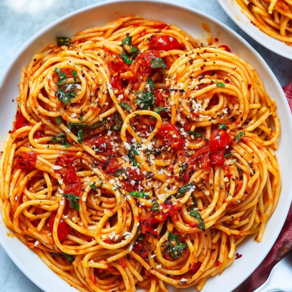 Spicy Spaghetti – Best Easy Pasta Recipe with a Kick - recipe maestro