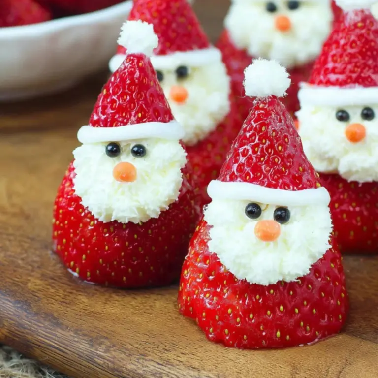 Strawberry Santas – Easy No-Bake Christmas Treat Everyone Will Love ...
