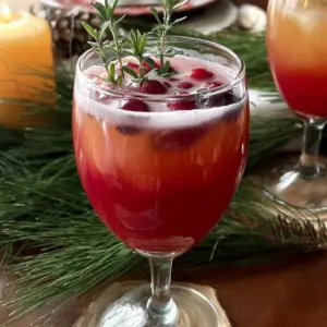 Winter Mocktail – Best Low Sugar Drink for Holidays - recipe maestro