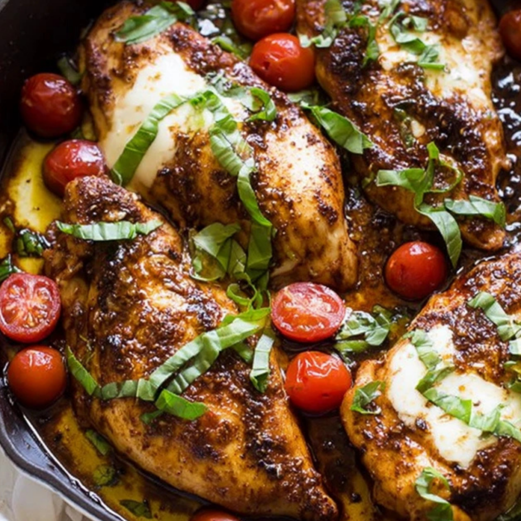 Baked Balsamic Chicken – Easy One-Pan Favorite - recipe maestro