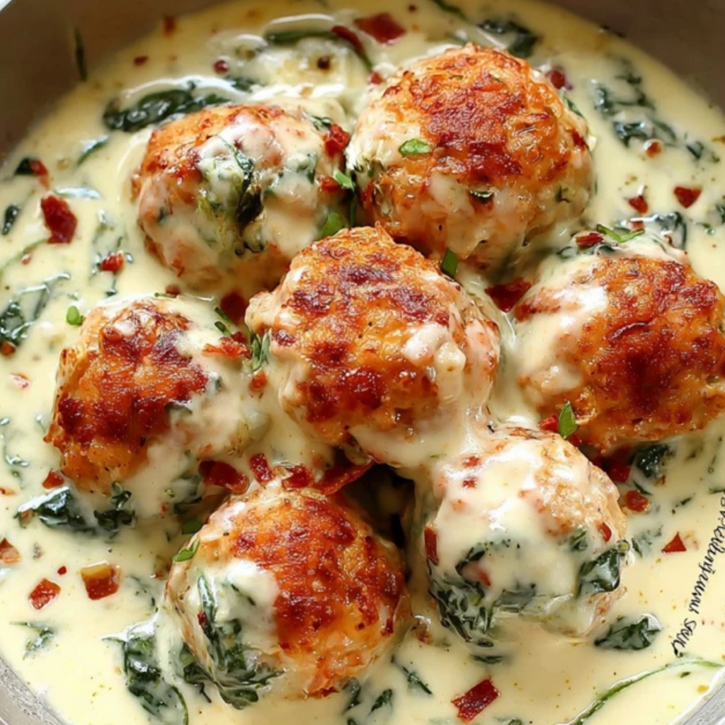 Baked Chicken Ricotta Meatballs – Creamy Comfort in One Dish - recipe ...