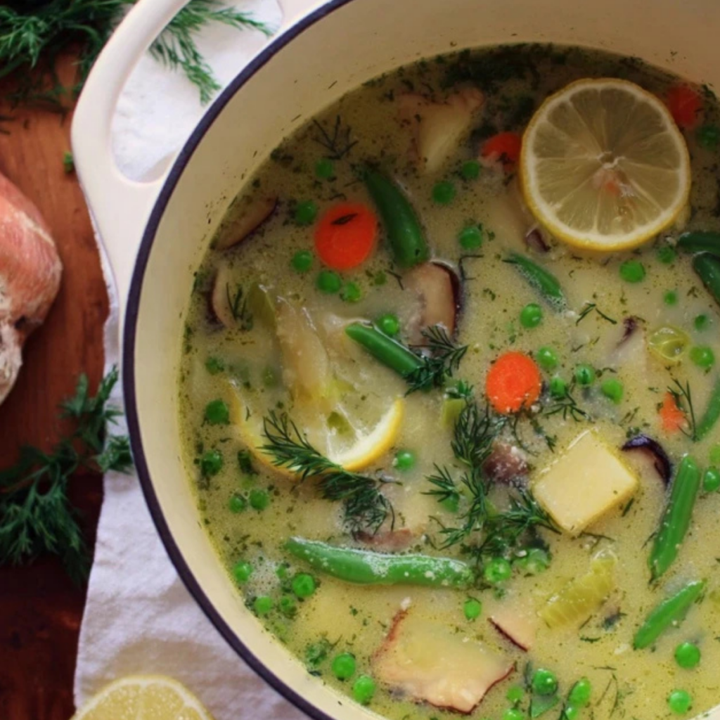 French Spring Soup – Best Vegan Recipe with Spring Veggies - recipe maestro