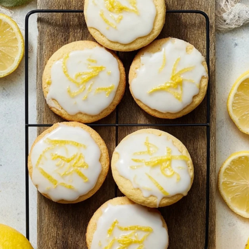 Glazed Lemon Cookies – Best Tangy Cookie Recipe - recipe maestro