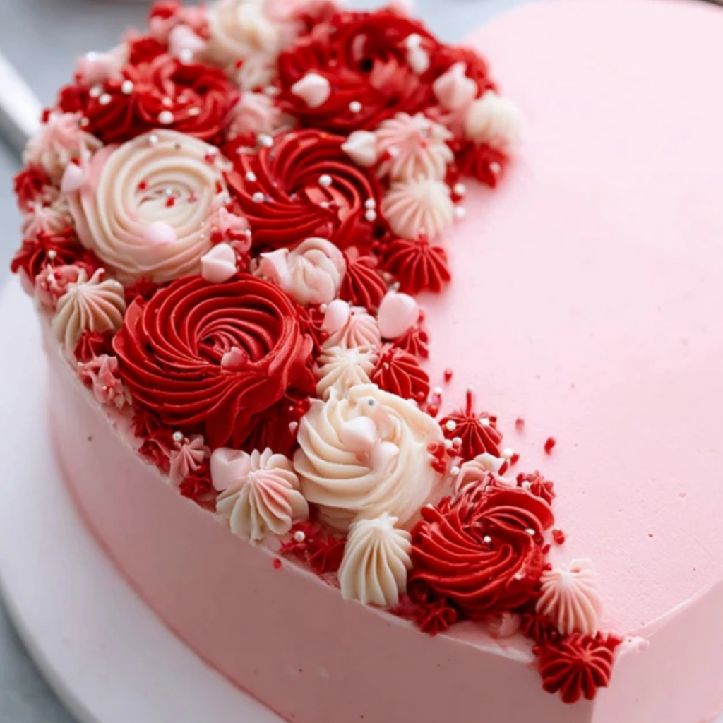 Heart Shaped Cake – Easy Tutorial - recipe maestro