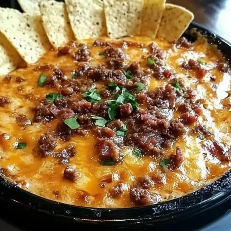 Meaty Texas Trash Dip – Best Ever Cheesy Party Dip - recipe maestro
