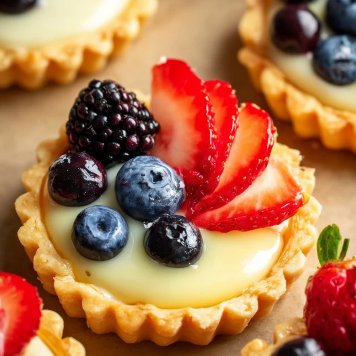 Mini Fruit Tarts With Pastry Cream – Best Dessert Recipe - recipe maestro