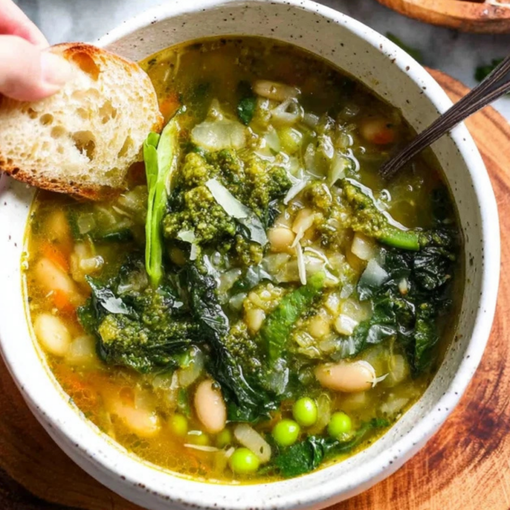 Spring Pistou Soup – Easy Recipe with Fresh Herbs - recipe maestro