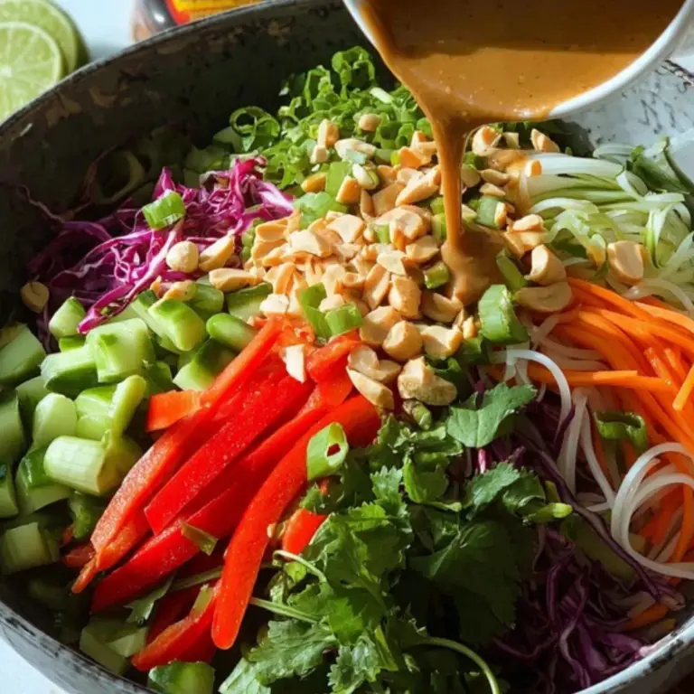 Spring Roll Salad – Easy & Flavorful Vegan Recipe - recipe maestro
