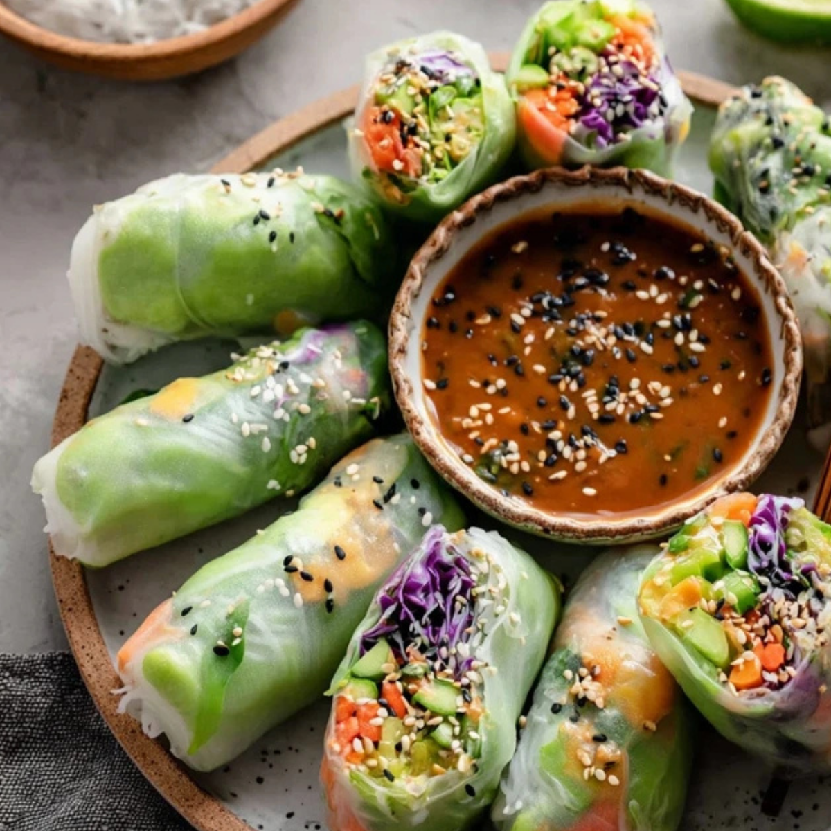 Vegan Rice Paper Rolls – Easy Recipe - recipe maestro