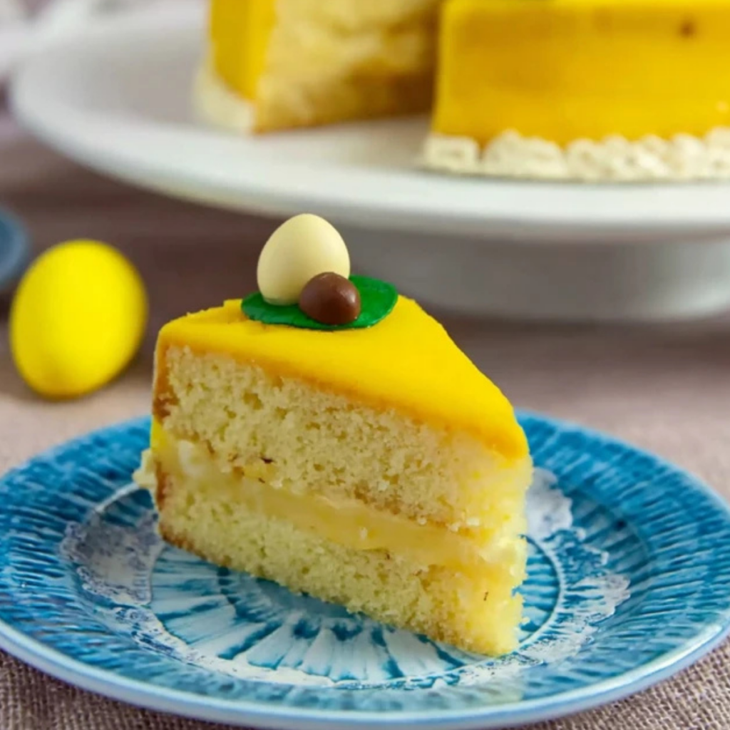 Easter Yellow Cake – Best Moist Recipe for Celebrations - recipe maestro